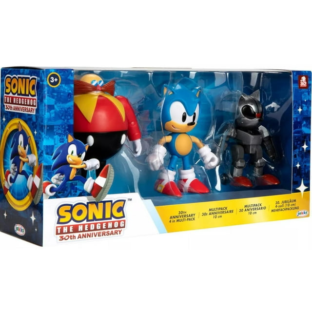 Sonic 30th 3-Pack - Figure storage bins - Walmart Business Supplies