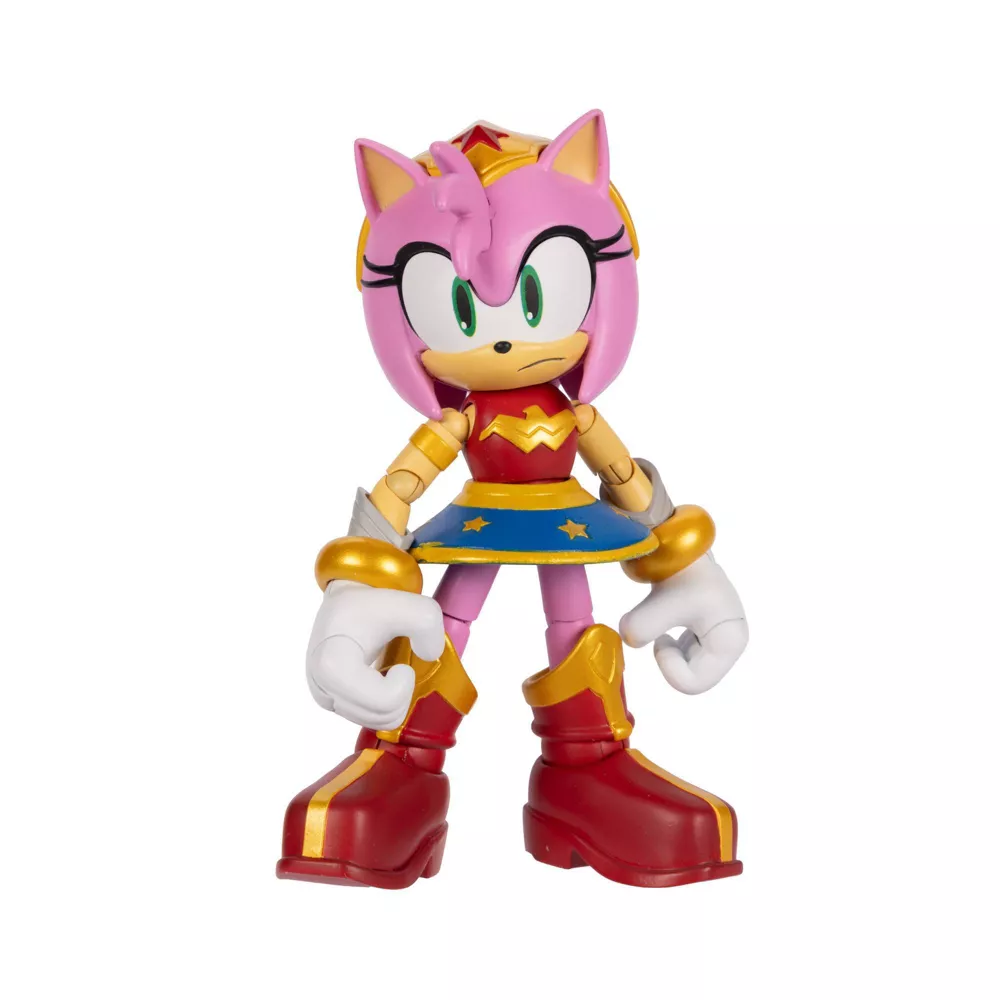 Sonic the Hedgehog 5" Amy as Wonder Woman Action Figure - Walmart.com