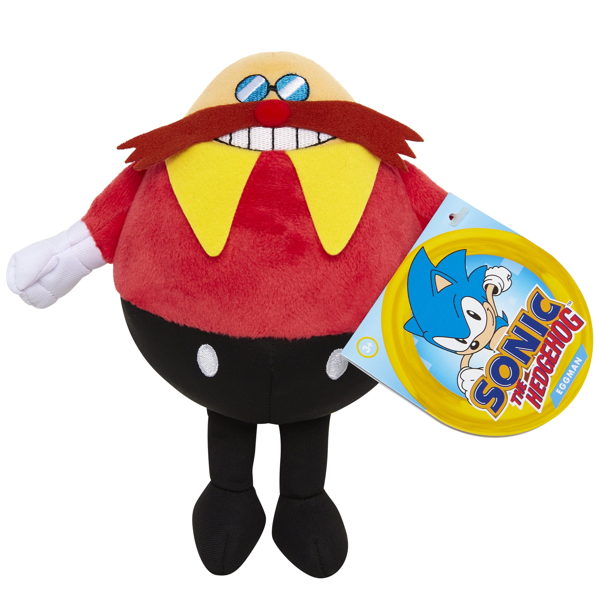 Sonic the Hedgehog 7 inch Basic Plush - Eggman (Selections May Vary ...