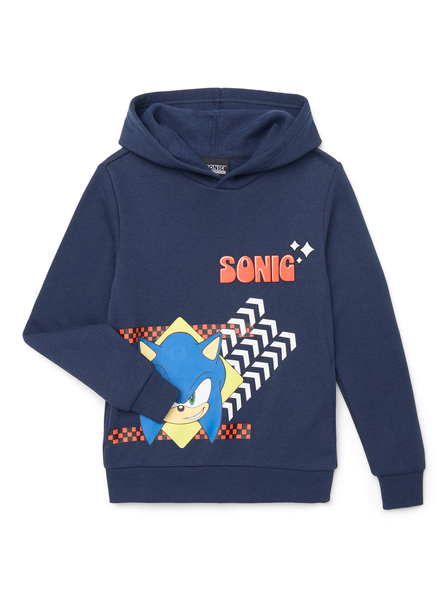 Sonic the Hedgehog Boys Graphic Hoodie, Sizes XS-2XL - Walmart.com