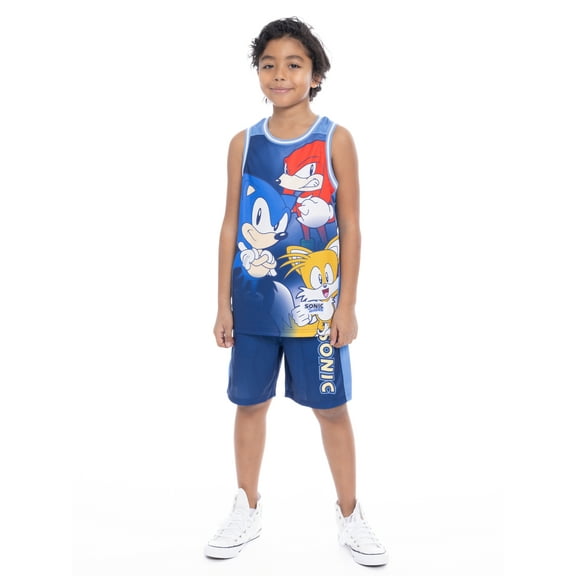 Monster Jam Boys Basketball Jersey and Shorts Set, 2-Piece, Sizes 4-12 ...