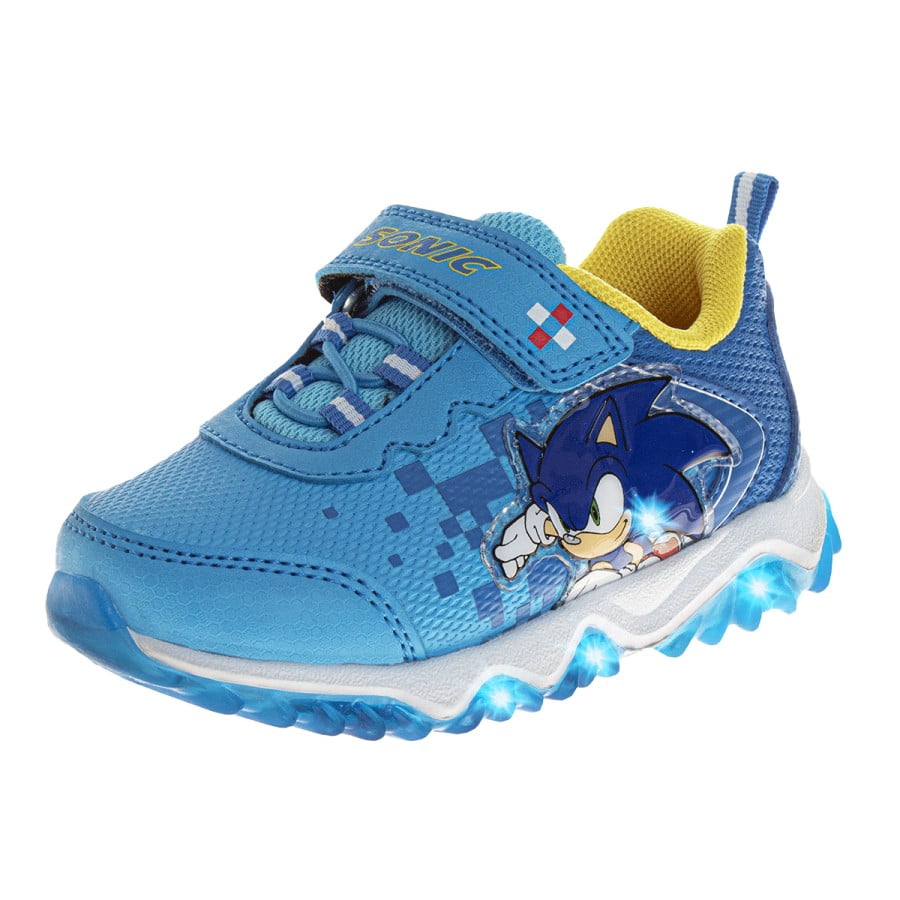 Sonic the Hedgehog Boys' ZAPATOS DE SHOE KIDS TODDLER, Light Up ...