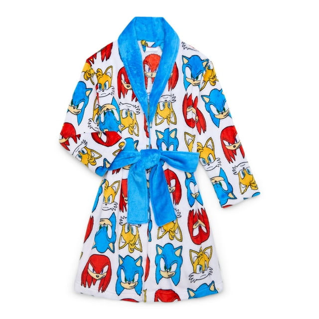 Sonic the Hedgehog Boys Sleep Robe, Sizes 4-12 - Walmart.com