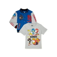 SEGA Boys' Sonic The Hedgehog Varsity Jacket- Sonic, Tails, Shadow and ...