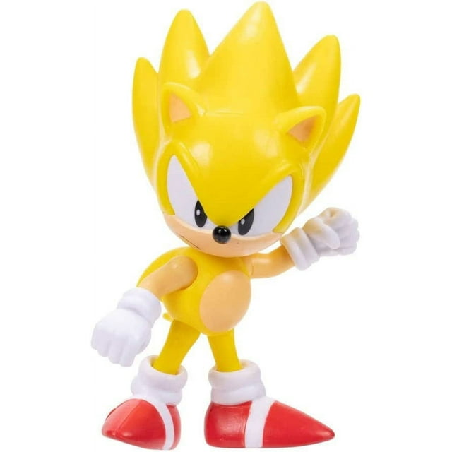 Sonic the Hedgehog Classic Super Sonic 2.5" Mini Action Figure by JAKKS ...