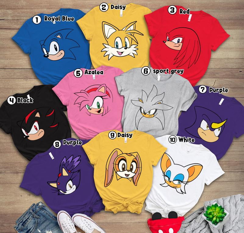 Sonic the Hedgehog Costume, Sonic Costume, Miles Tails Prower Amy Rose ...