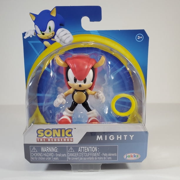 Sonic The Hedgehog Mighty 2.5 inch with Power Ring - Walmart Business ...