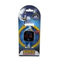 "SEGA Sonic the Hedgehog Digital Watch, Blue Rubber Strap, 1.50"" x 3. ...