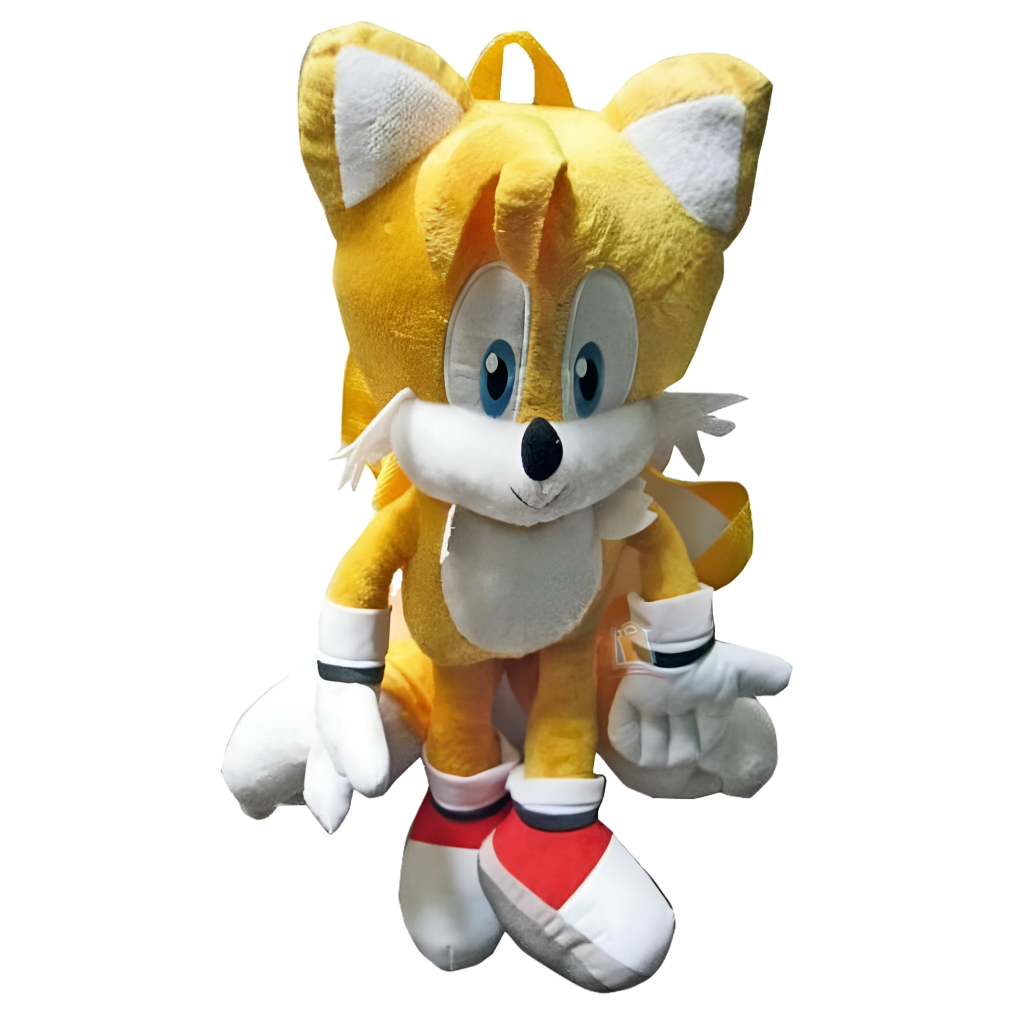 Sonic the Hedgehog Doll Plush Backpack - 17" Tails Backpack - Walmart.com