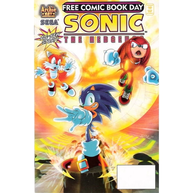 Sonic the Hedgehog FCBD #2007 VF ; Archie Comic Book - Walmart.com