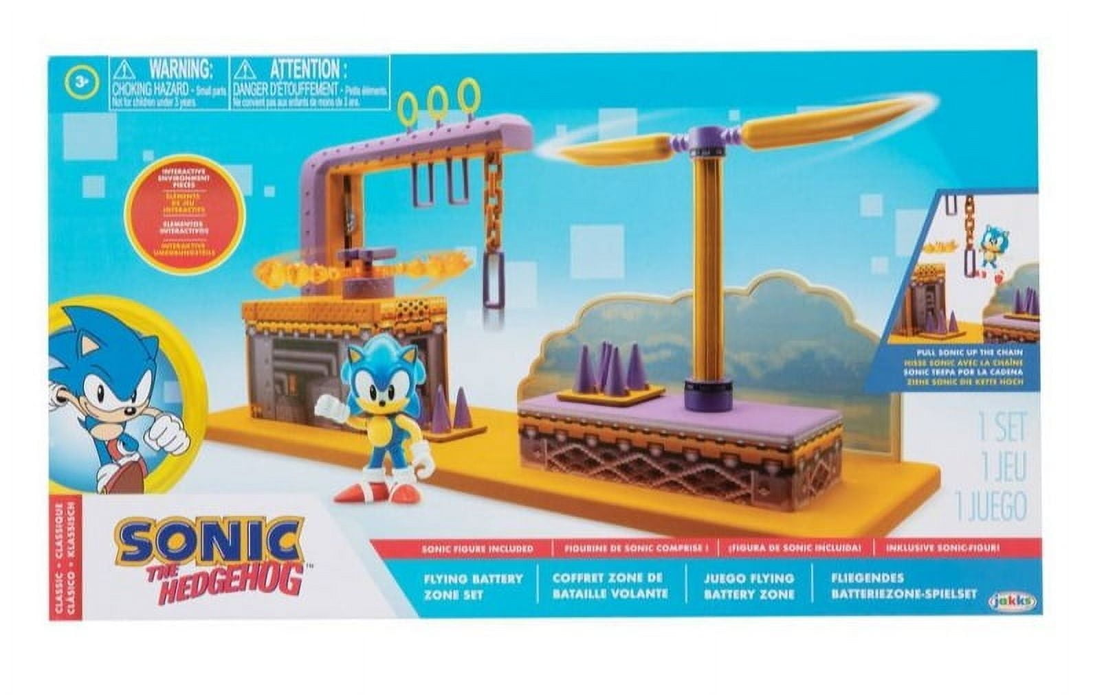 Sonic the Hedgehog Flying Battery Zone Playset - Walmart.com