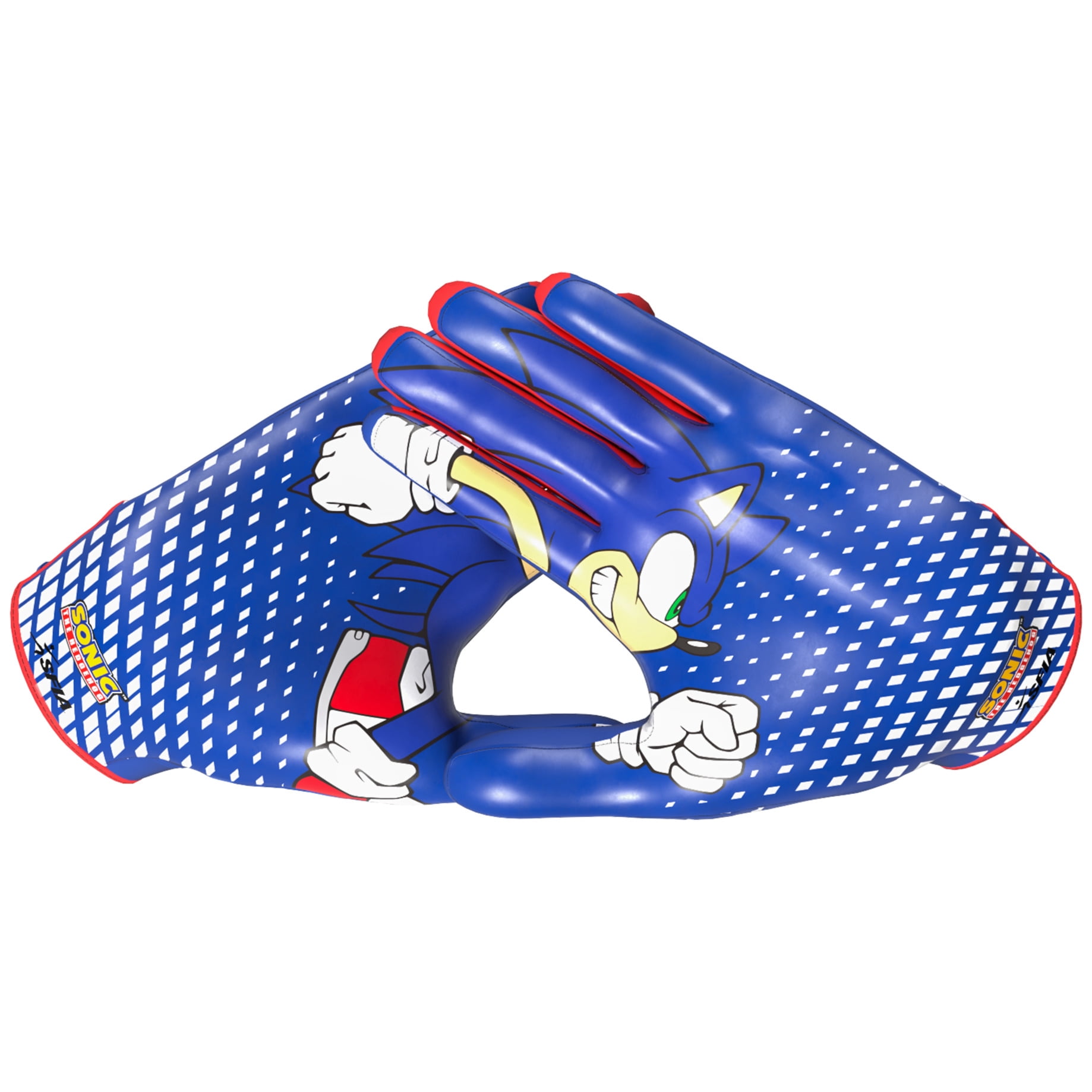 Sonic the Hedgehog Football Gloves - VPS5 by Phenom Elite - Walmart.com