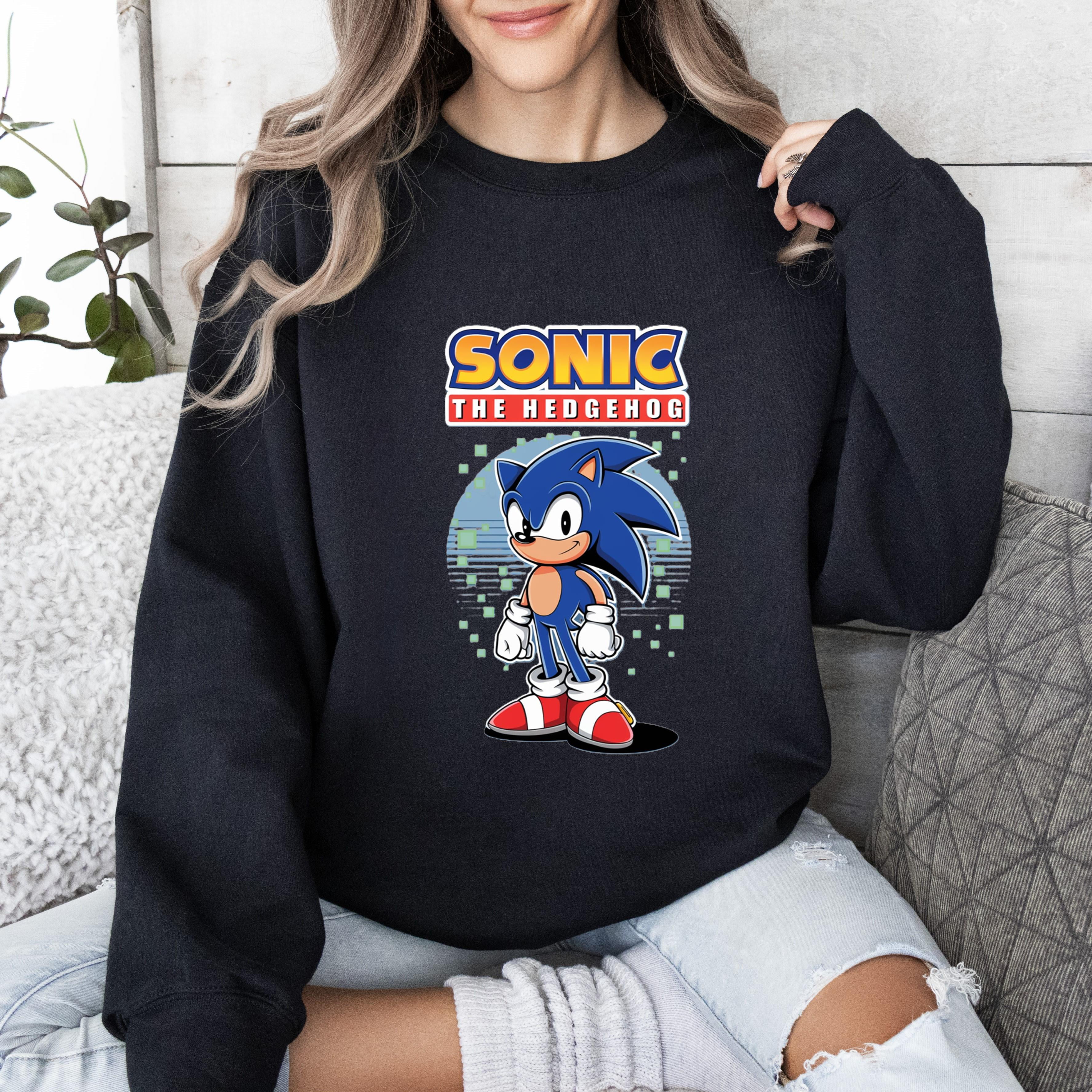 Sonic the Hedgehog Graphic SWEATSHIRT for Fans – Comfortable and ...