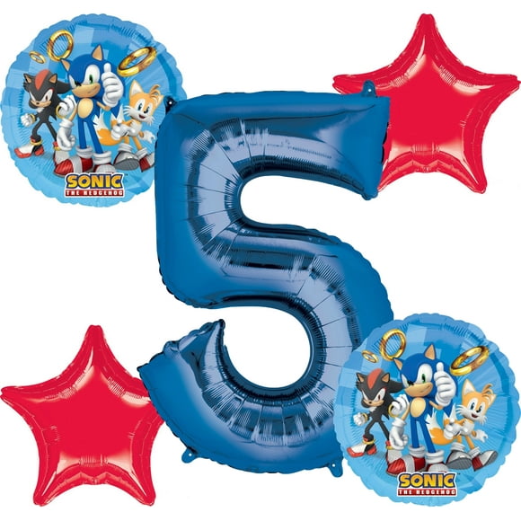 Sonic Balloons in Sonic Party Supplies - Walmart.com