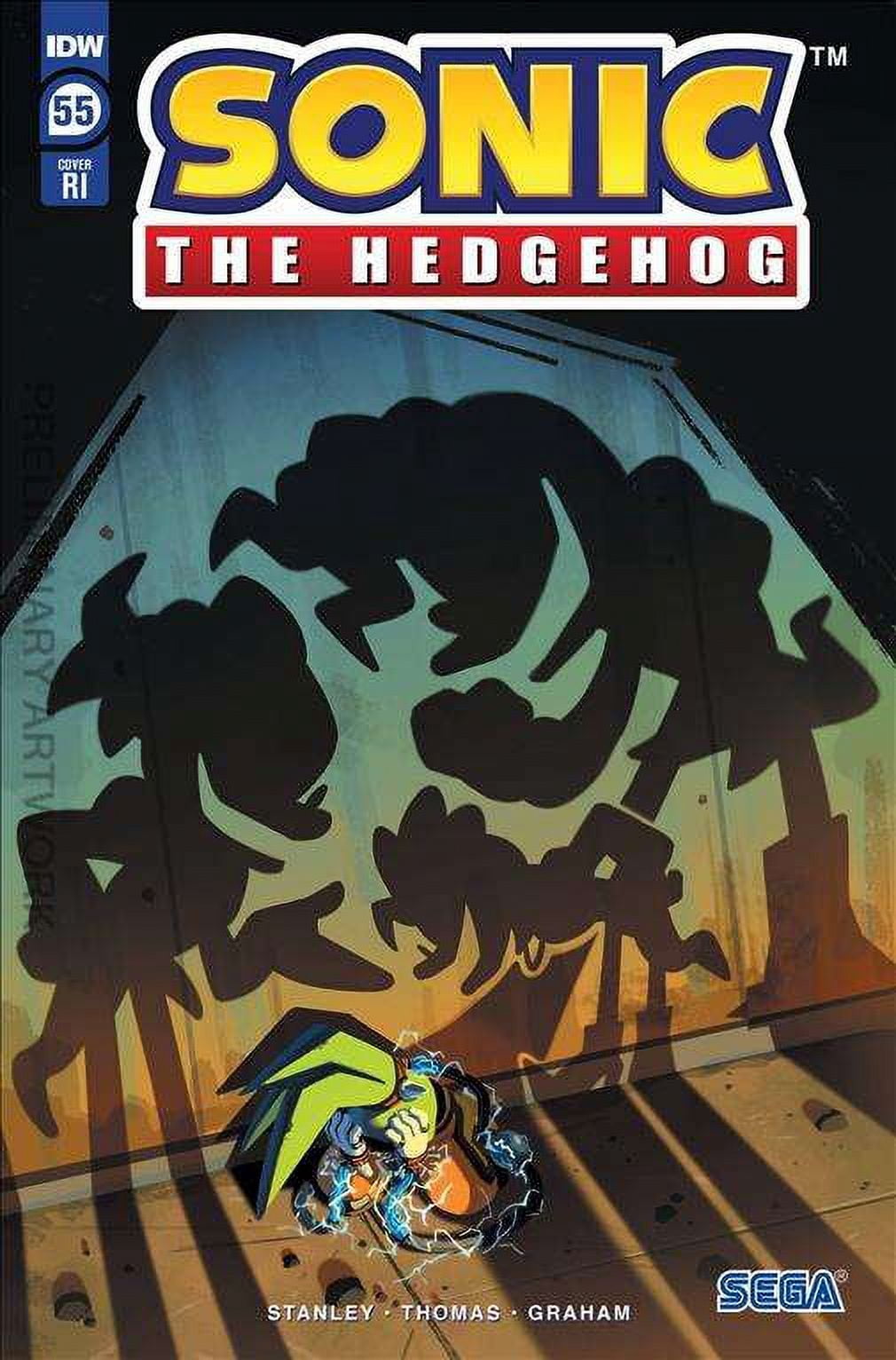 Sonic the Hedgehog (IDW) #55C VF ; IDW Comic Book - Walmart.com