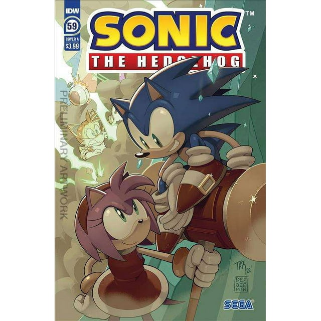 Sonic the Hedgehog (IDW) #59A VF ; IDW Comic Book - Walmart.com