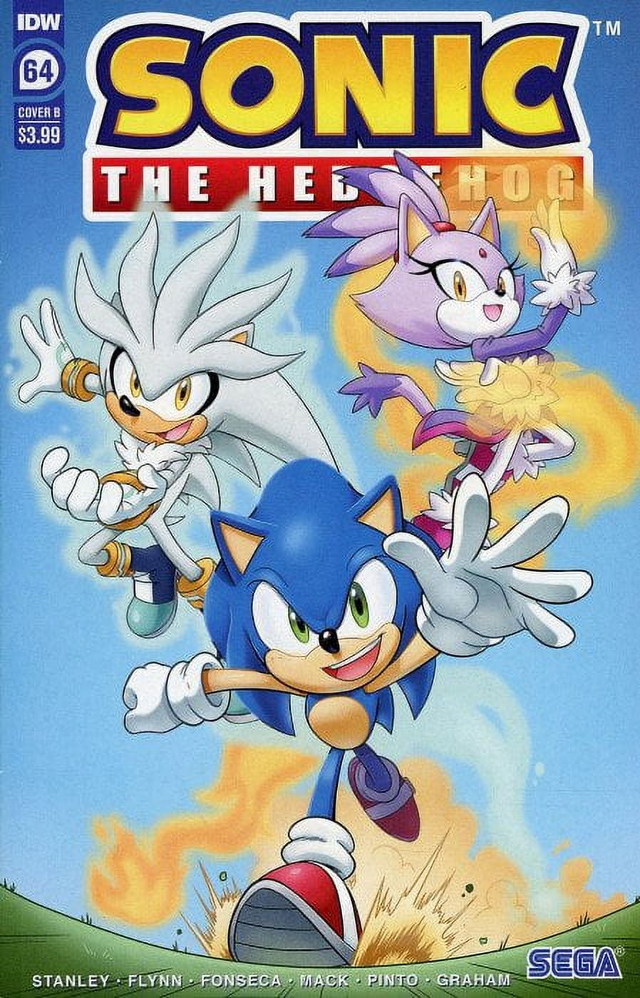 Sonic the Hedgehog (IDW) #64B VF ; IDW Comic Book - Walmart.com