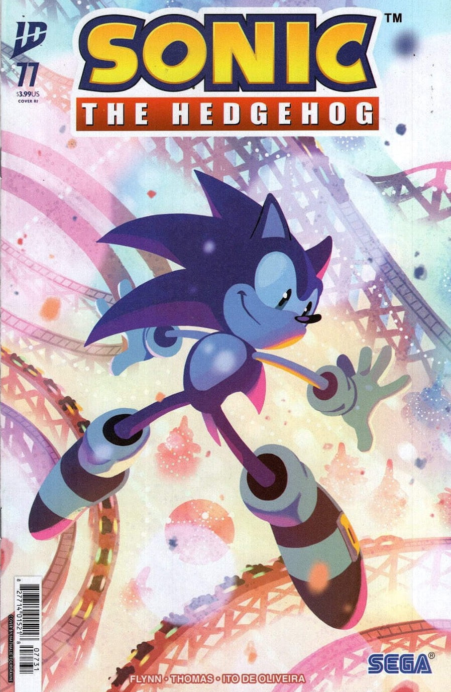 Sonic the Hedgehog (IDW) #77C VF ; IDW Comic Book - Walmart.com