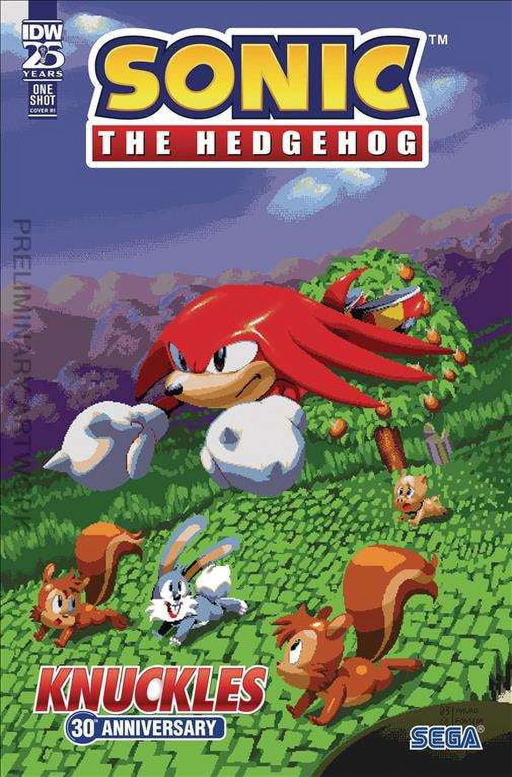 Sonic the Hedgehog: Knuckles' 30th Anniversary Special #1C VF ; IDW ...