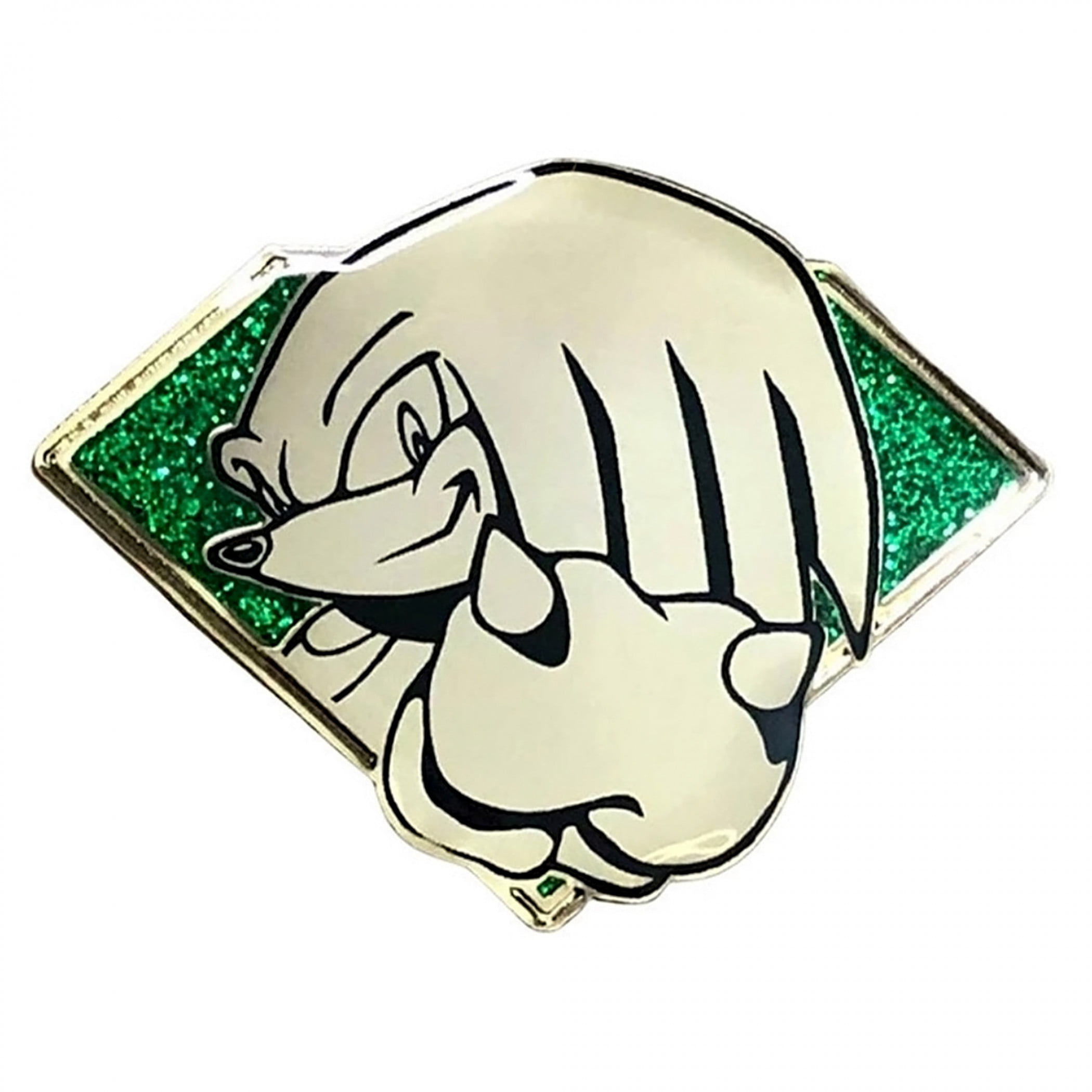 Sonic the Hedgehog Knuckles Gold Series Enamel Pin - Walmart.com