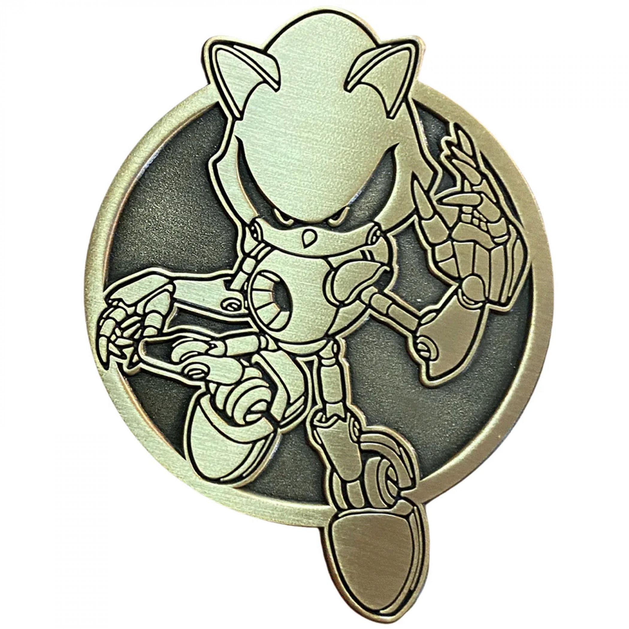 Sonic the Hedgehog Limited Edition Emblem: Metal Sonic Pin - Walmart.com