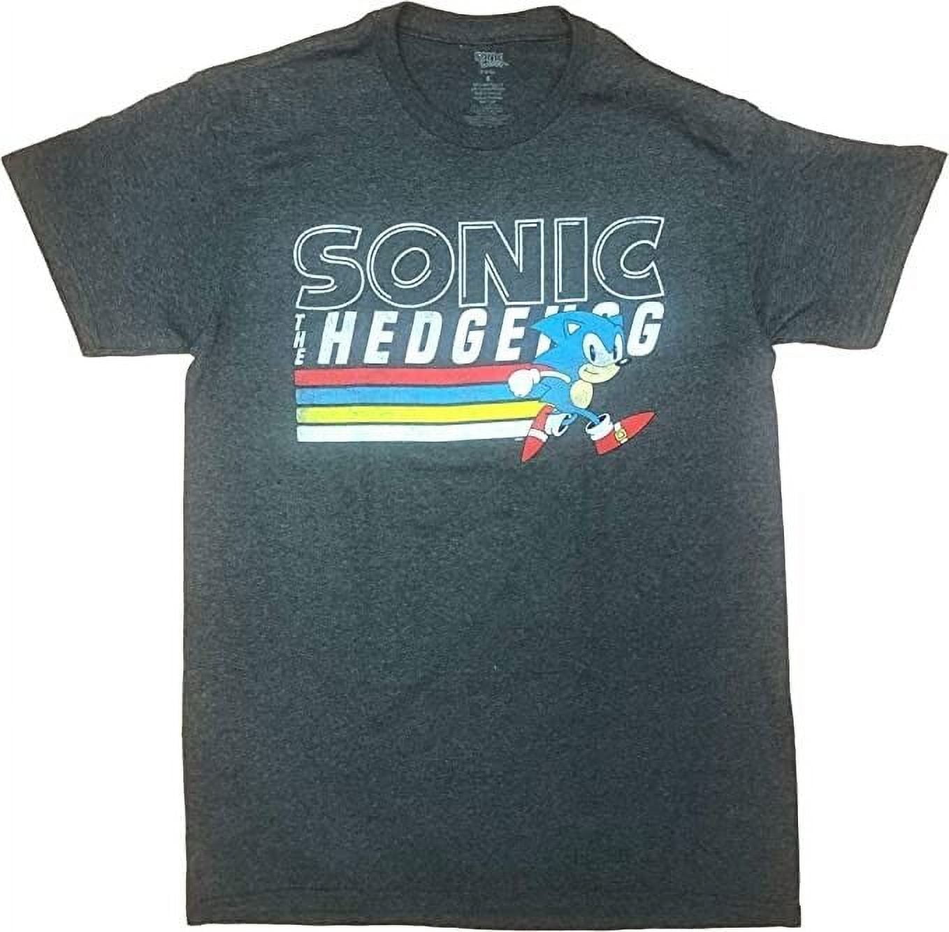 Sonic the Hedgehog Men's Crew Neck Graphic T-Shirt (Medium) - Walmart.com