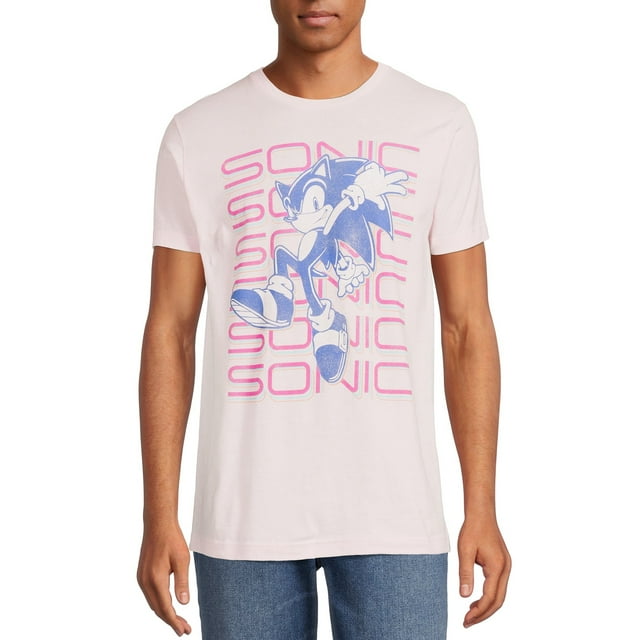 Sonic the Hedgehog Men's and Big Men's Graphic Tee - Walmart.com