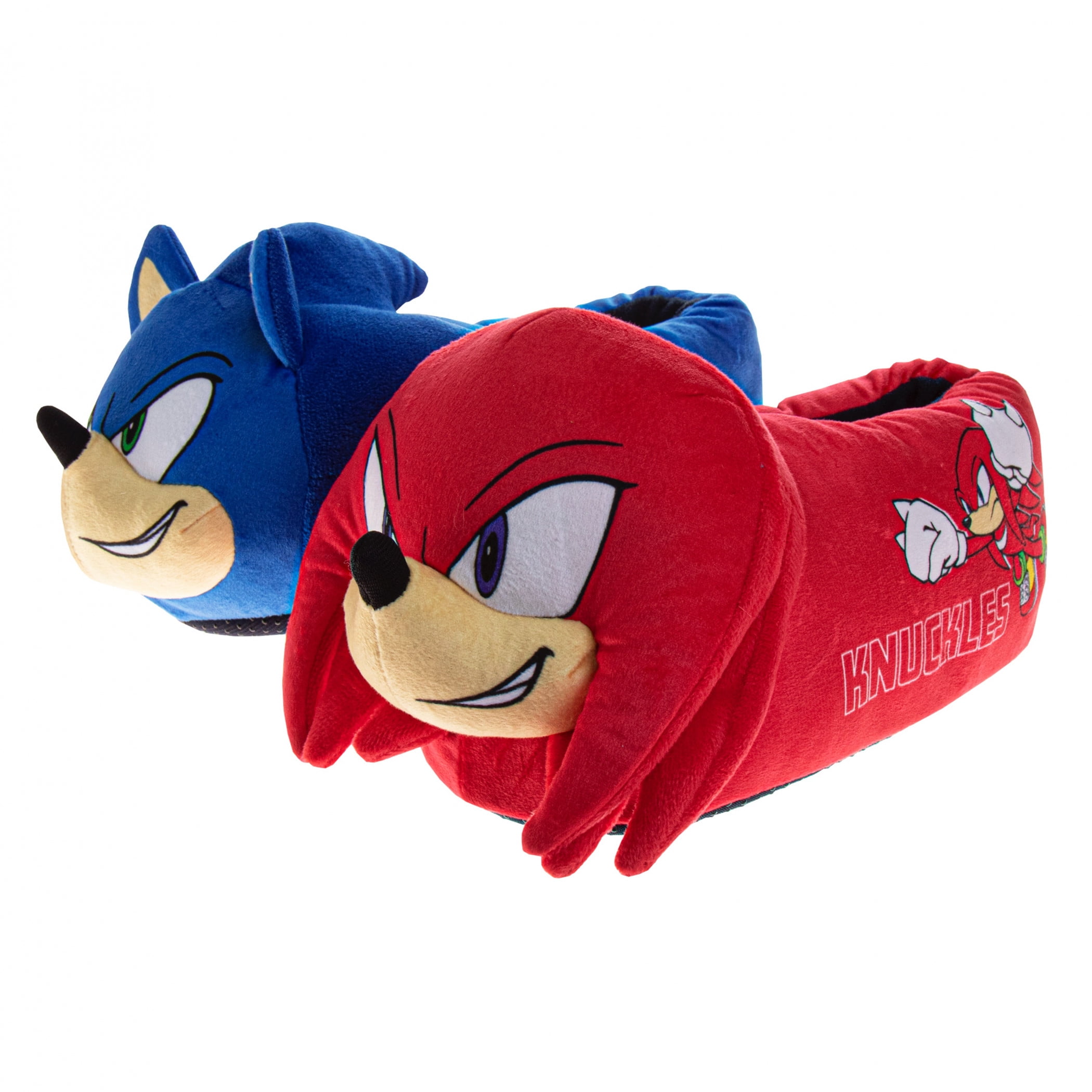 Sonic the Hedgehog Plush Cozy Kid's Slippers-Size 4-5 - Walmart.com