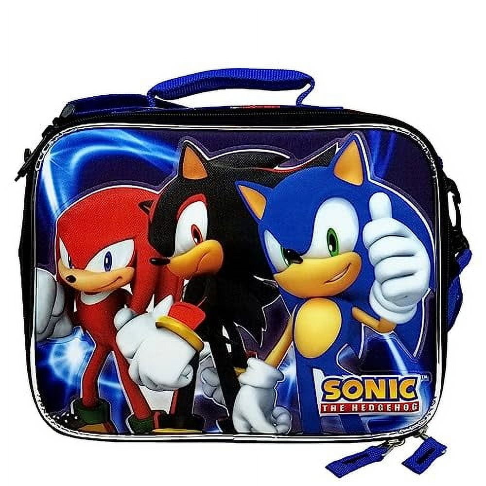 Sonic The Hedgehog Lunch Bag Lunch Box Knuckles Shadow - Walmart.com