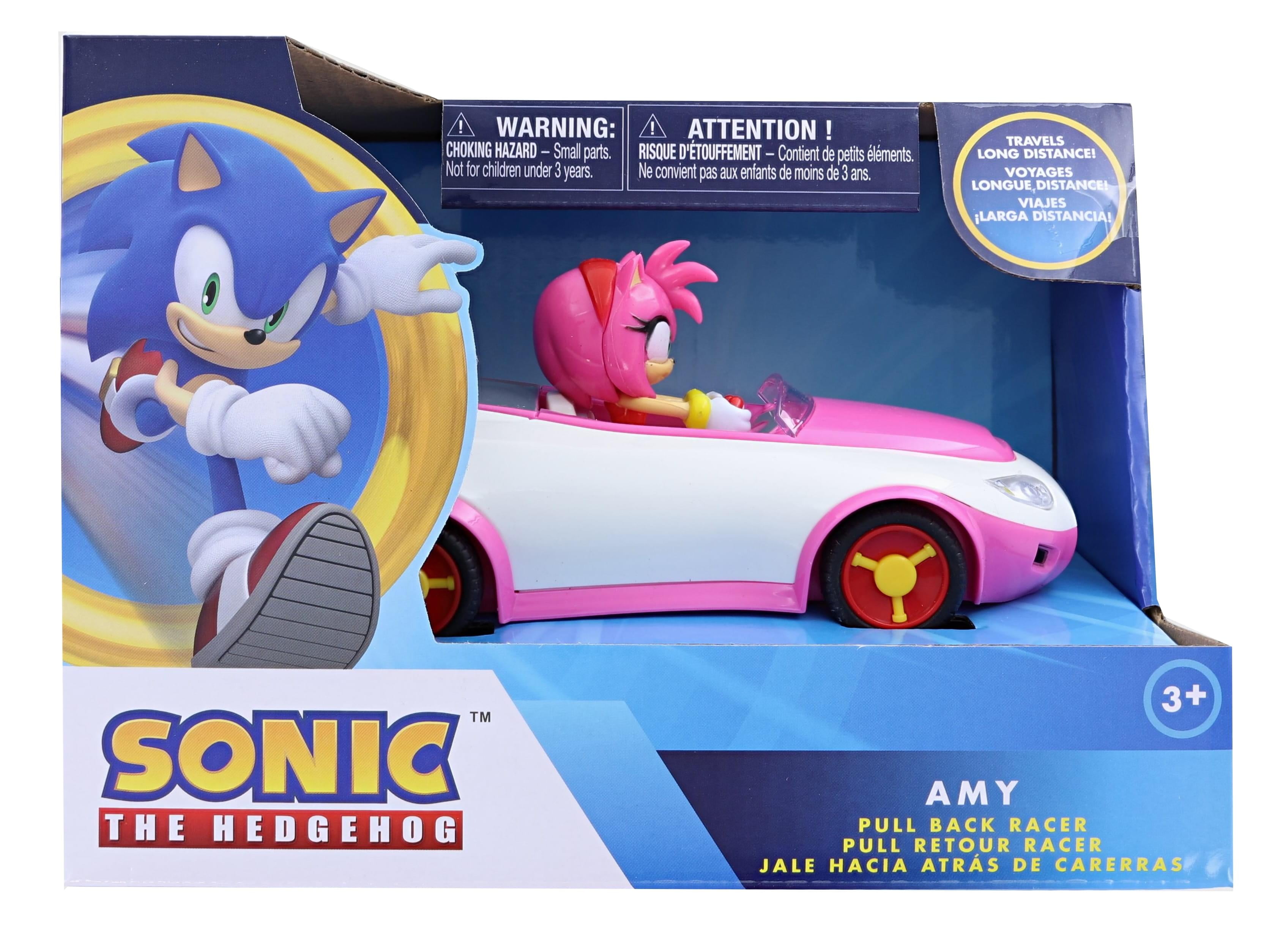 Walmart Toy: Sonic the Hedgehog Pull Back Racer - Amy Rose, Team Sonic ...