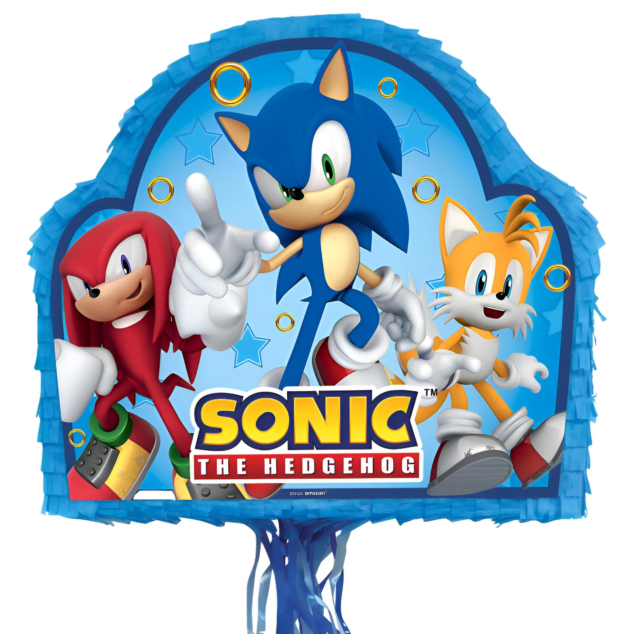 Ya Otta Pinata Sonic the Hedgehog Pull String Pinata, Party Supplies ...