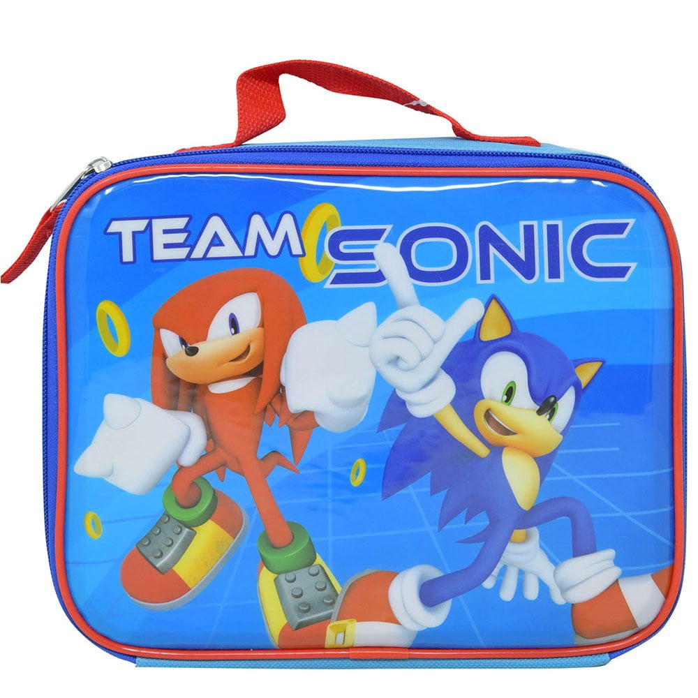 Sonic the Hedgehog Rectangle Lunch Bag- TEAM SONIC - Walmart.com
