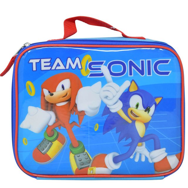 Sonic the Hedgehog Rectangle Lunch Bag- TEAM SONIC - Walmart.com