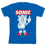 Sonic The Hedgehog Knuckles Miles Group T-Shirts w Checker Frame for ...
