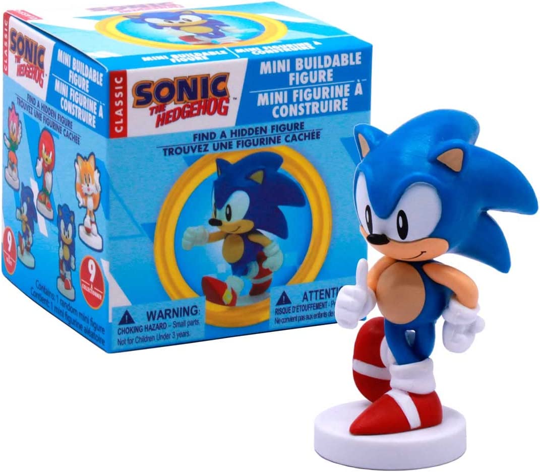 Sonic the Hedgehog Series 1 Mystery Mini Buildable Figure | One Random ...