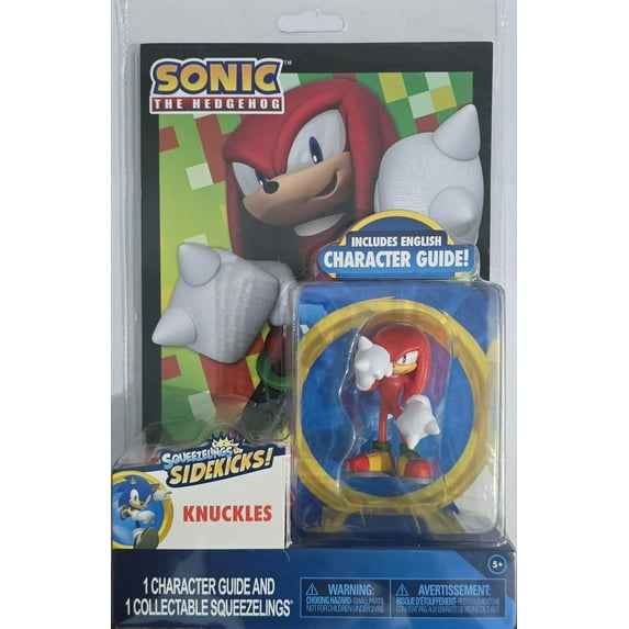 Sonic the Hedgehog Sidekicks Knuckles Set - Walmart.com