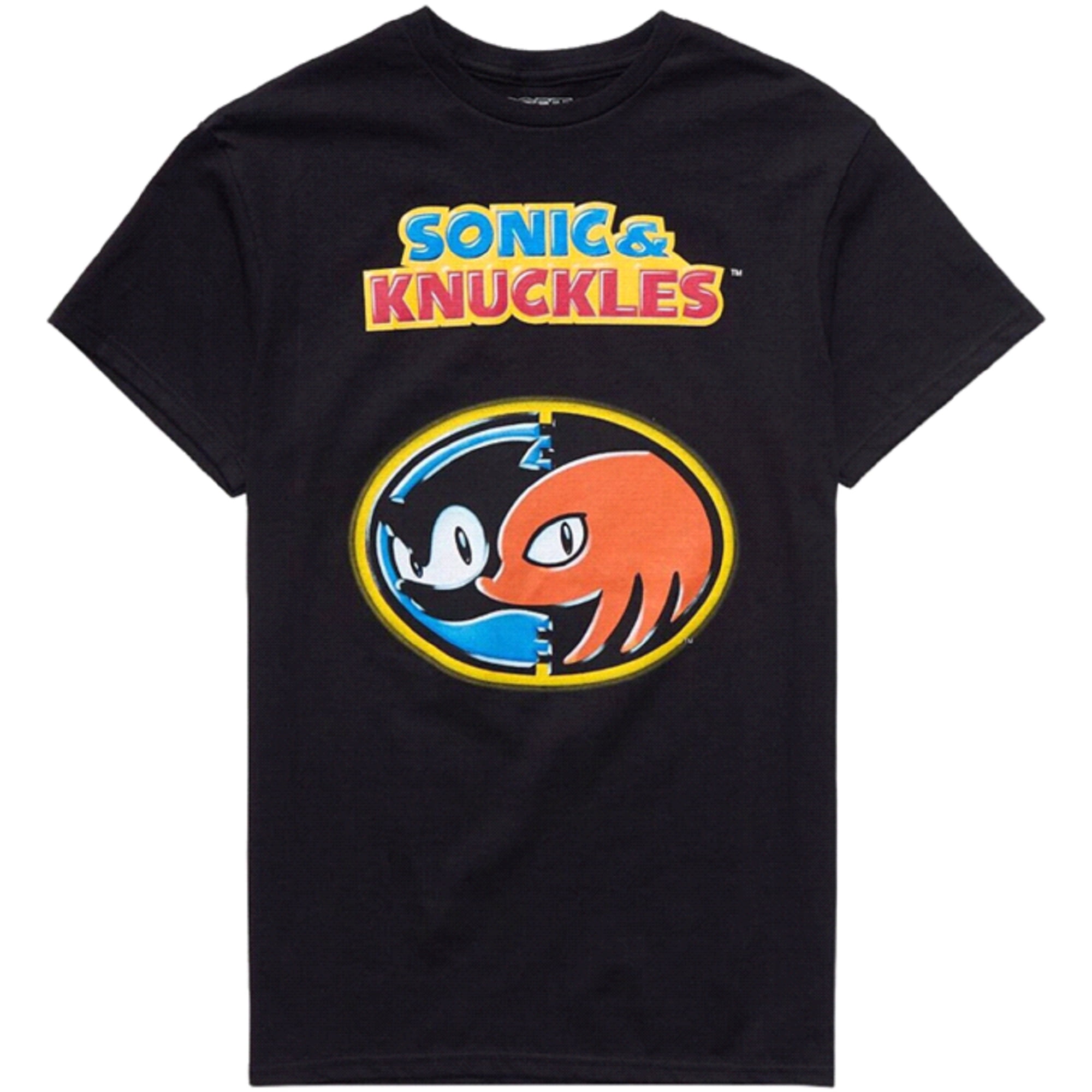 Sonic the Hedgehog Sonic & Knuckles Men's T-Shirt - (XS) - Walmart.com