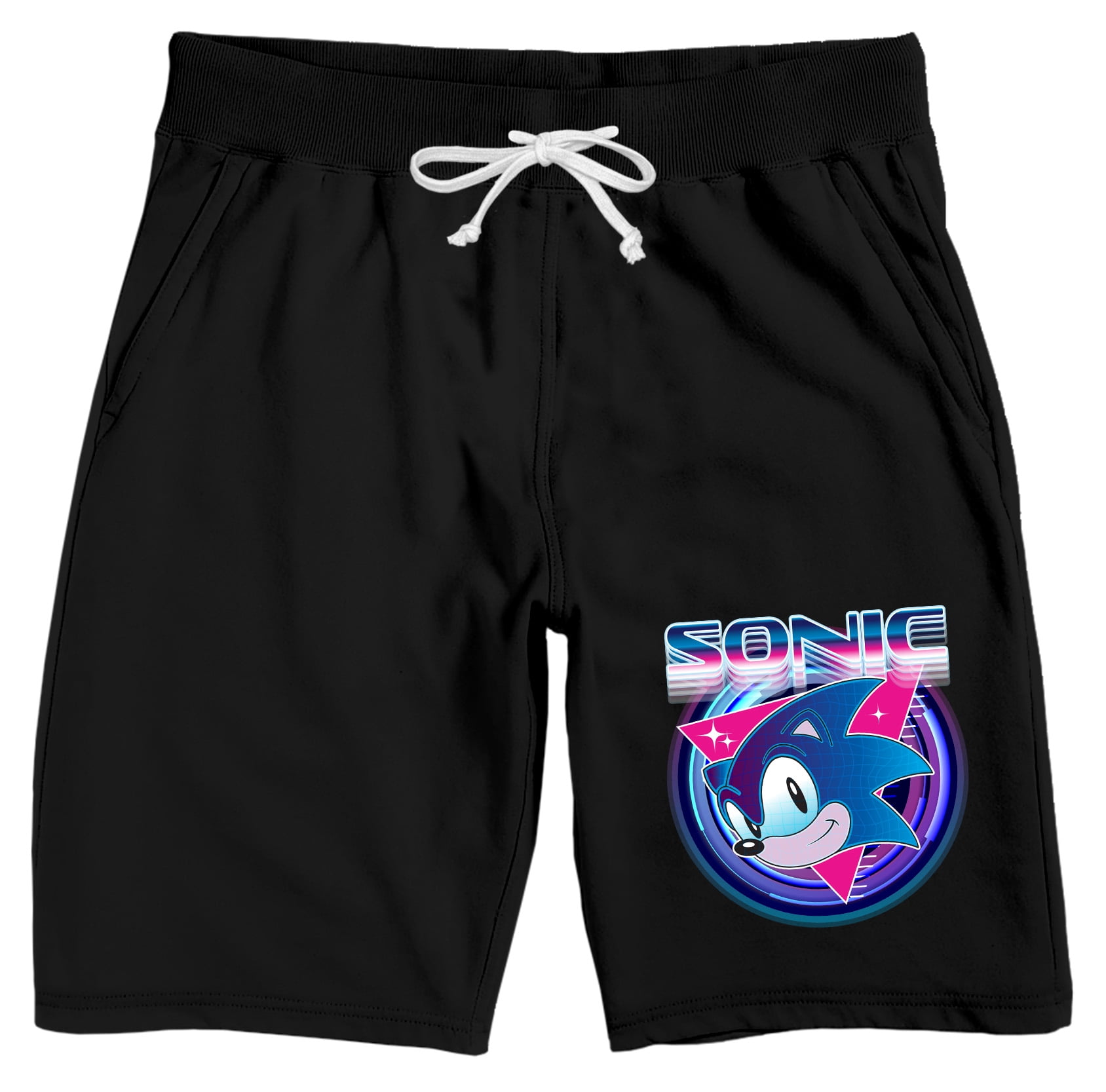 Sonic the Hedgehog Sonic in Action Men's Heather Gray Sleep Pants-Small ...