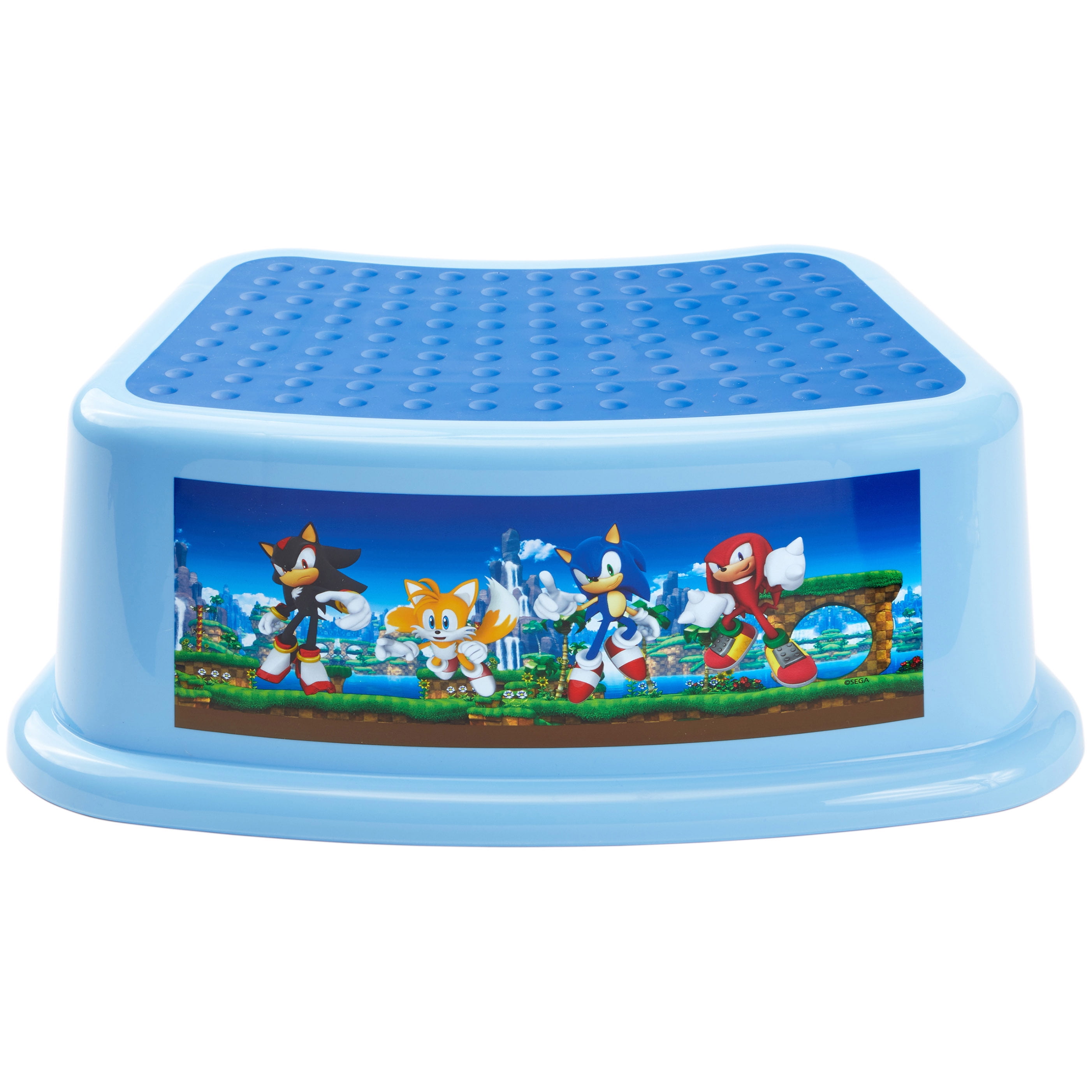Sonic the Hedgehog Step Stool, Blue, Sega - Walmart.com