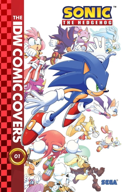 Sonic the Hedgehog: The IDW Comic Covers, Vol. 1, (Hardcover) - Walmart.com