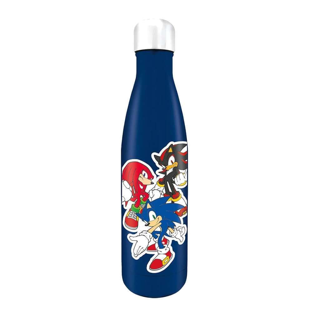 Sonic the Hedgehog Themed Metal Water Bottle -Leak-Proof Drink ...