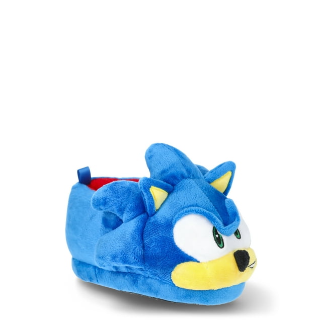 Sonic the Hedgehog Toddler 3D Slippers - Walmart.com