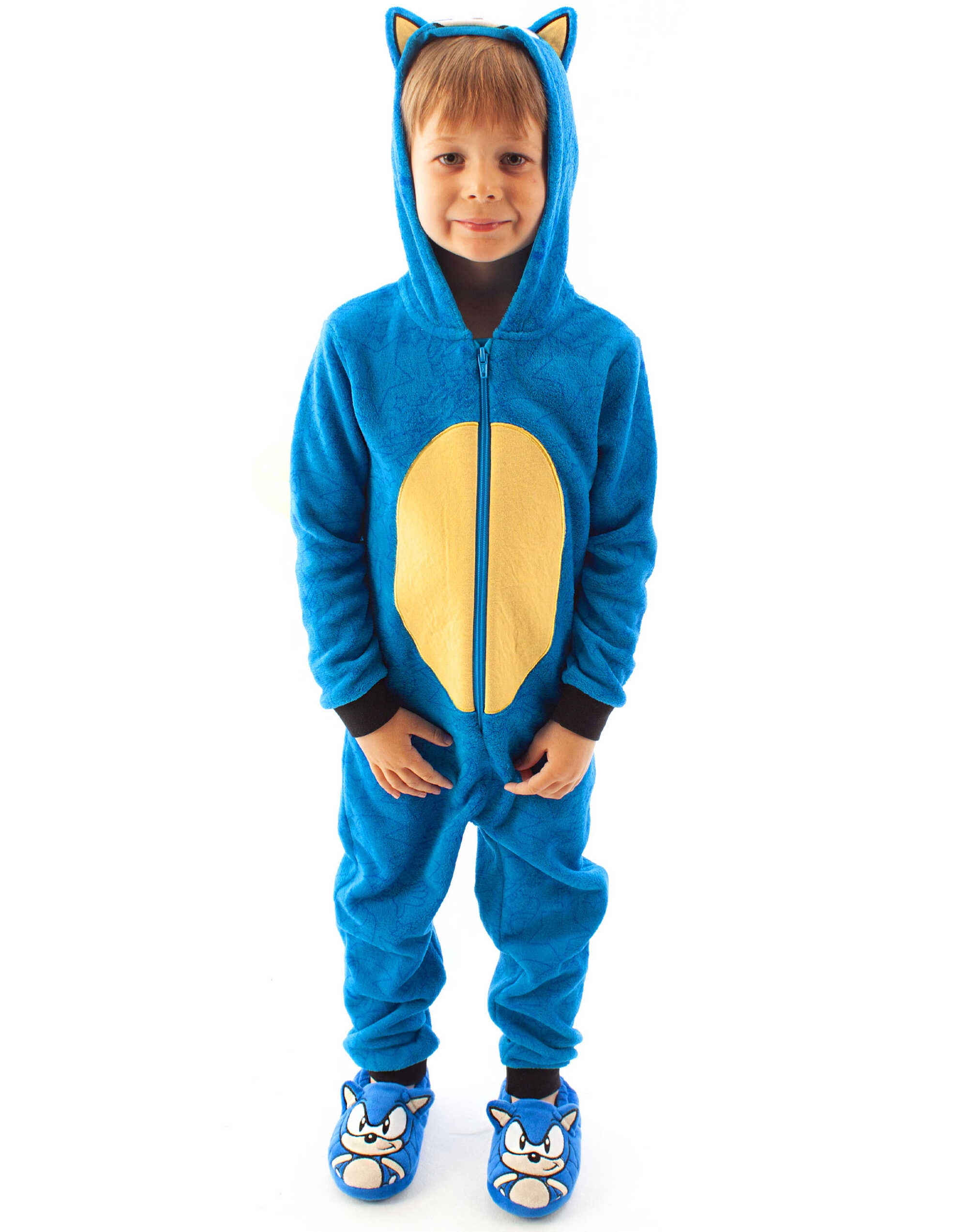 Sonic the Hedgehog Unisex Kids Blue Onesie - Walmart.com