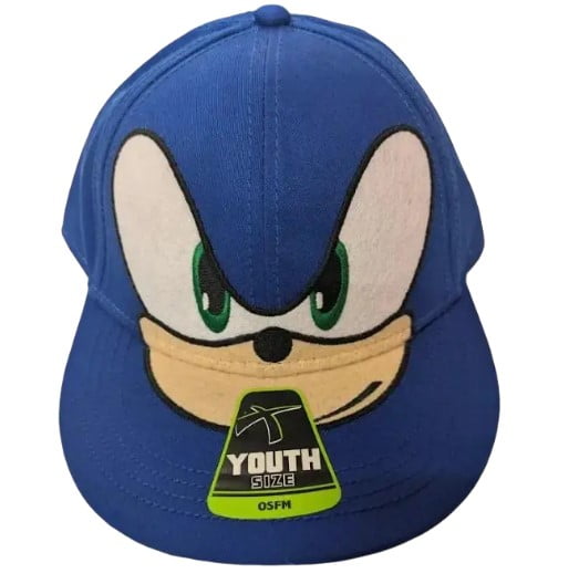 Sonic the Hedgehog Youth Hat Baseball Cap One Size fit Most - Walmart.com