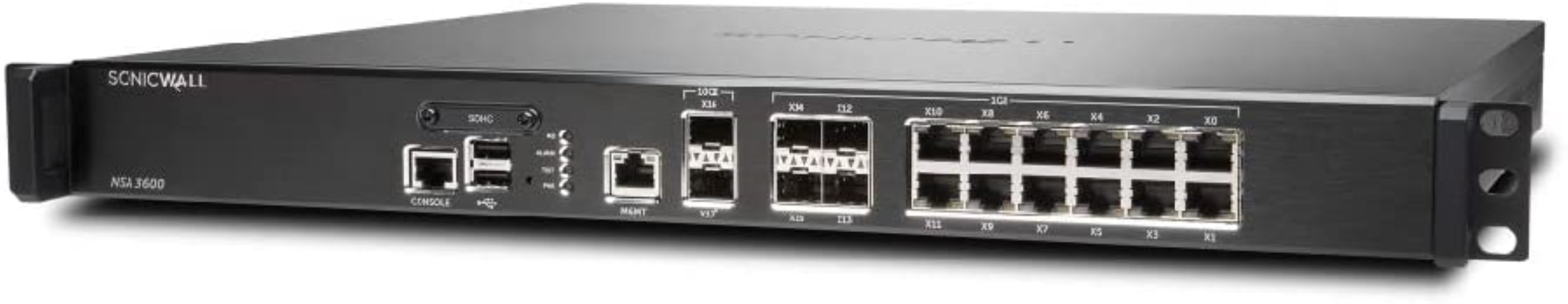 SonicWall 02-SSC-4609 NSA 3600 Network Security Appliance with SSL VPN ...
