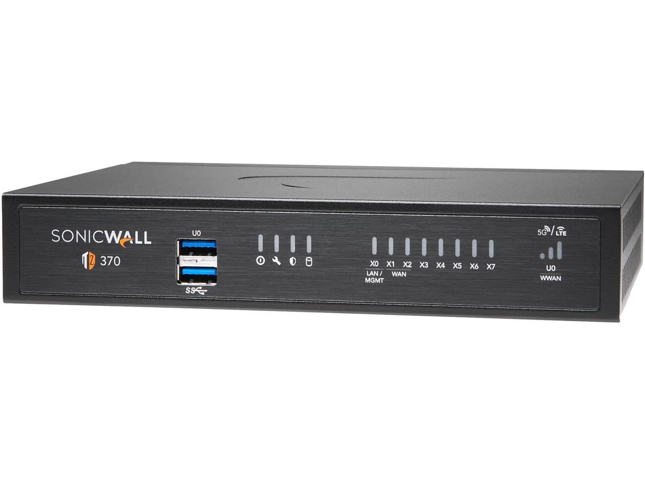 SonicWall TZ370 Network Security/Firewall Appliance 02SSC7287 - Walmart.com