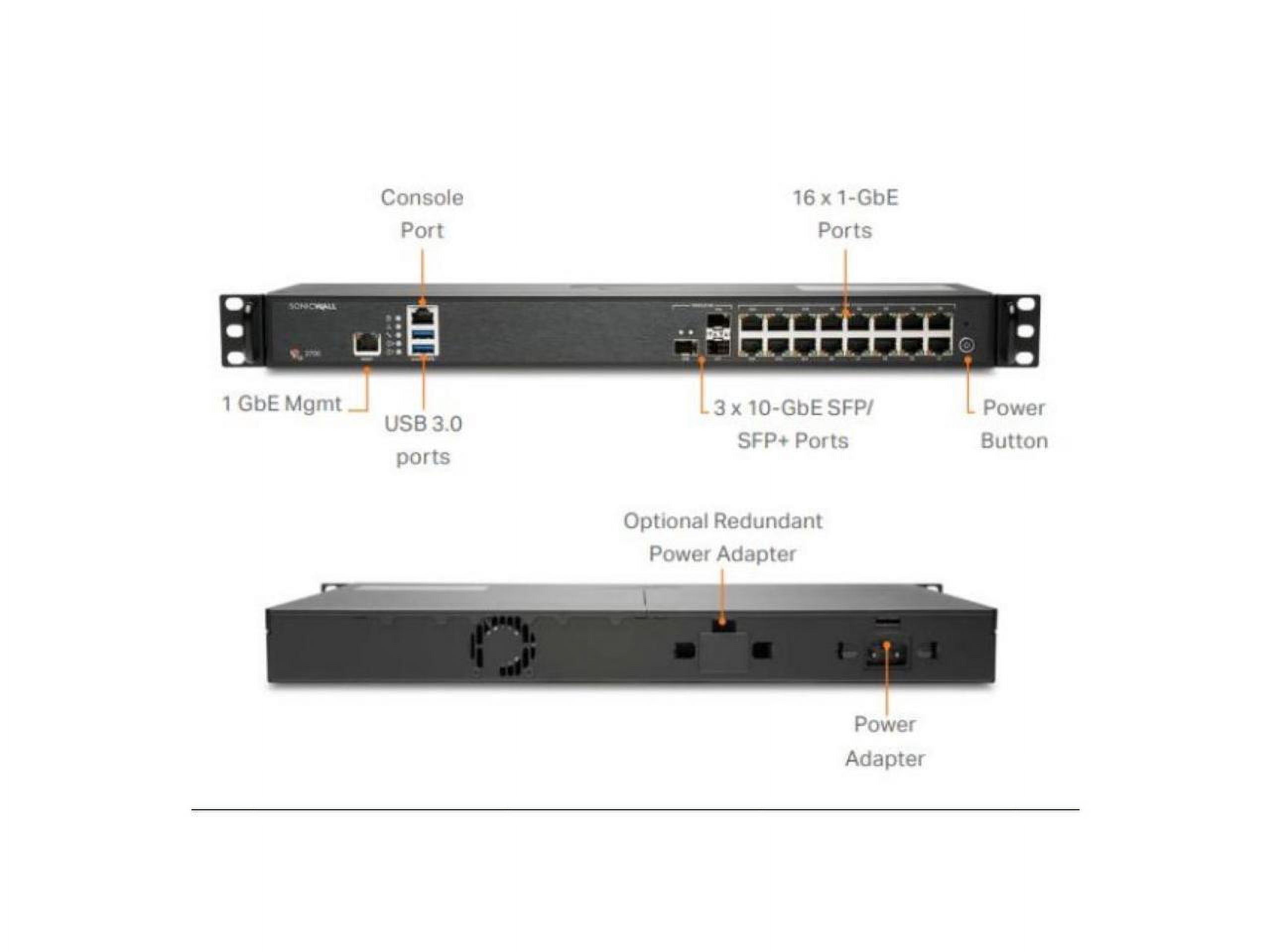 SonicWall Gen 7 NSa Series 2700 - Essential Edition - security ...
