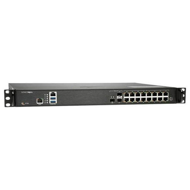 SonicWall NSA 2700, Network Secure Appliance w/ Secure Upgrade Plus (2 ...