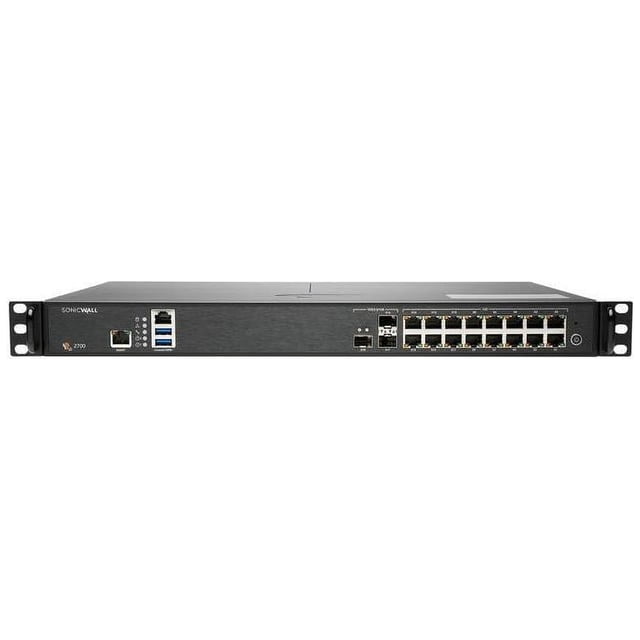 SonicWall NSA 2700, Network Secure Appliance w/ Secure Upgrade Plus (3 ...