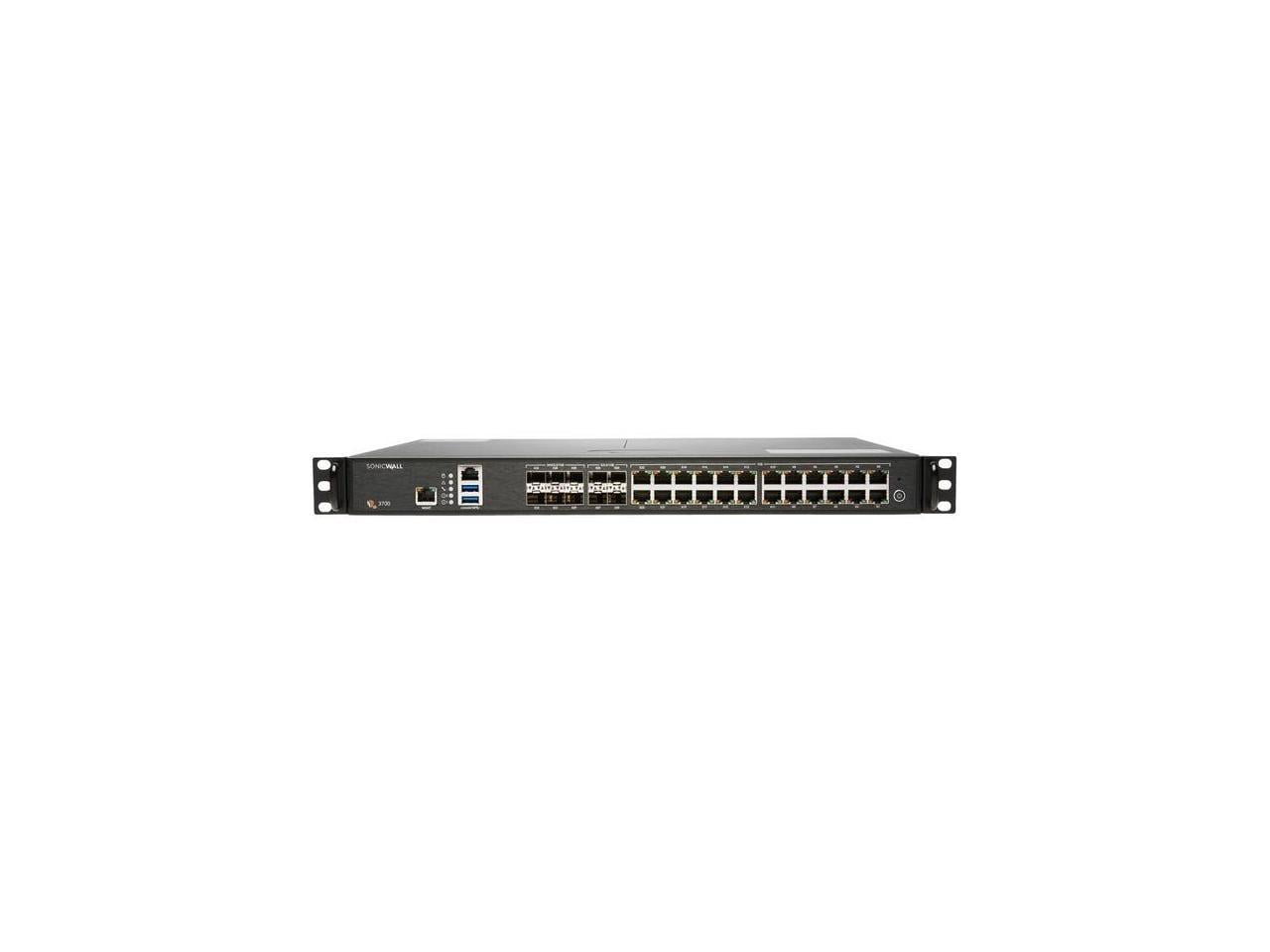 SonicWall NSA 3700 Secure Upgrade Plus Advanced Edition 3YR 02-SSC-8205 ...